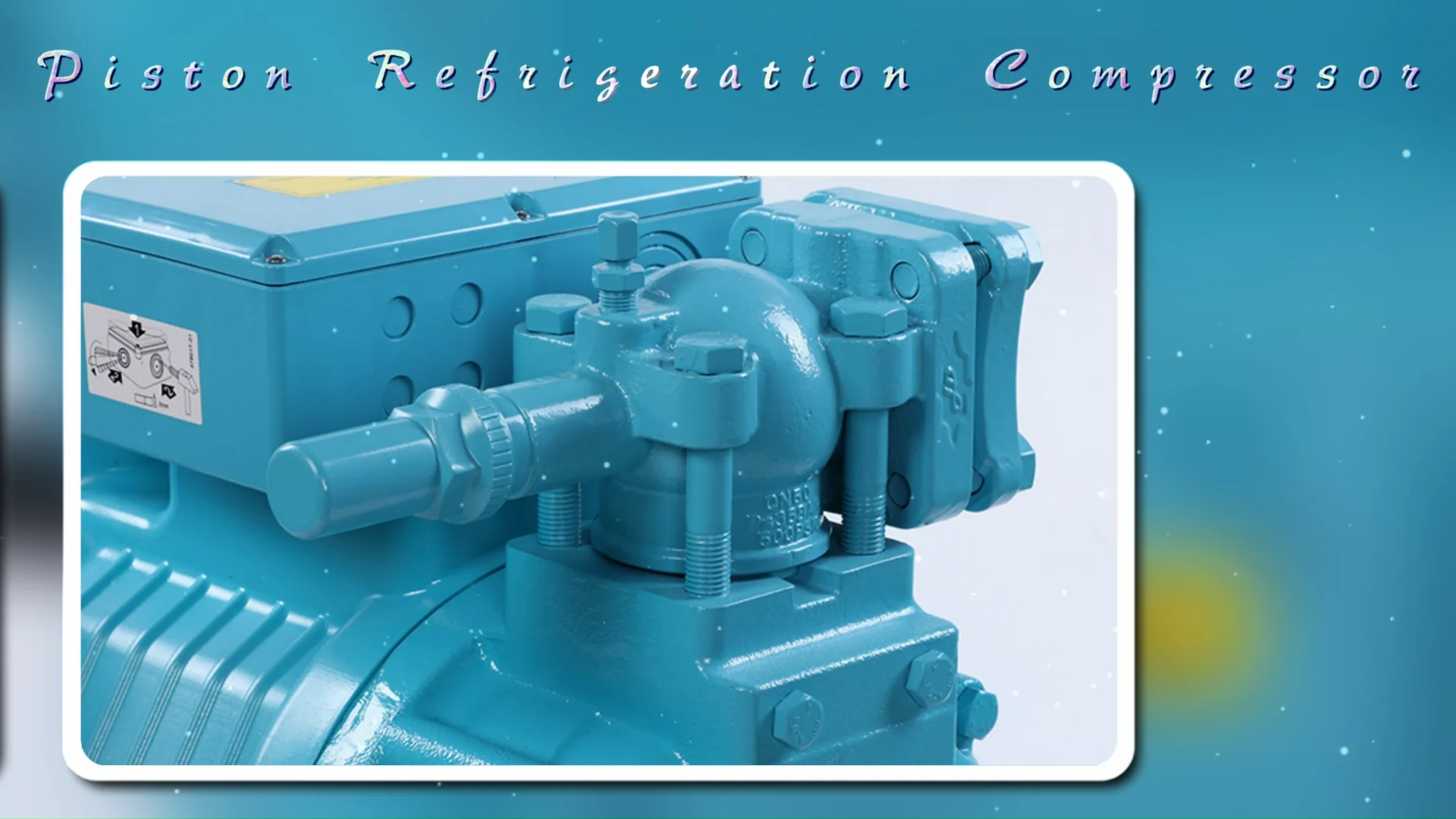 High Pressure Semi-hermetic Piston Refrigeration Refrigerator Air ...