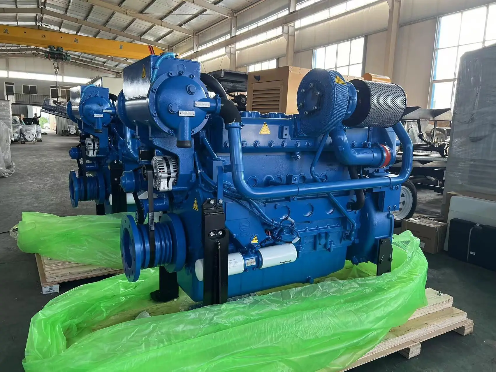 Weichai WD12C400-21 Marine Diesel Engine - 400HP Power