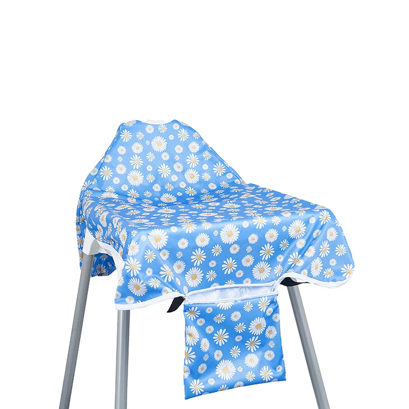 High Chair Bib Covers For Baby Attaches To Highchair Waterproof Baby ...