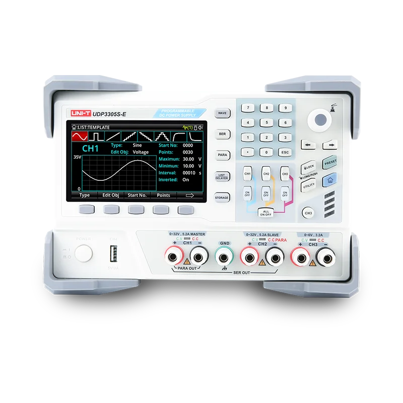 UNI-T 4 Channel DC Power Supply - 328W Programmable Solution