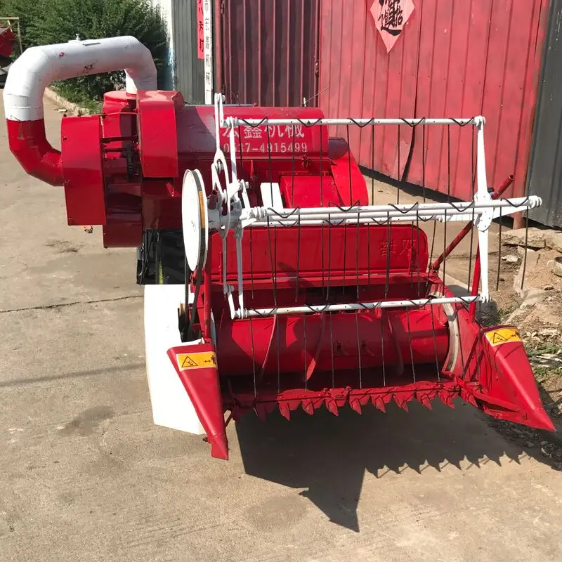 Diesel 15HP Mini Combine Harvester for Rice & Wheat - Affordable Price ...