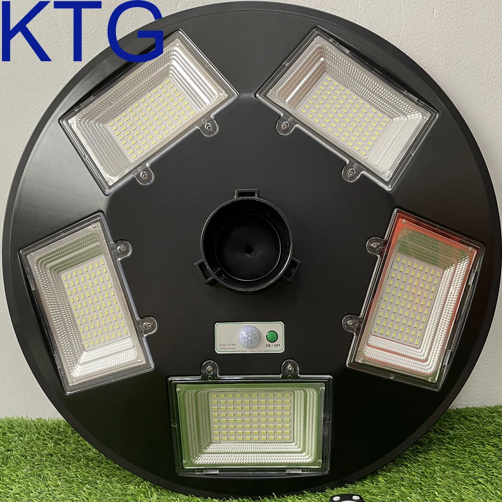 Garden Solar Lights Outdoor Waterproof Solar Street Lamp 1000w Solar Pole Light Dusk To Dawn Ufo ...