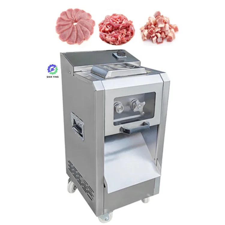 Automatic Sliced Pork Beef Chicken Cutting Processing Machinery Steak ...