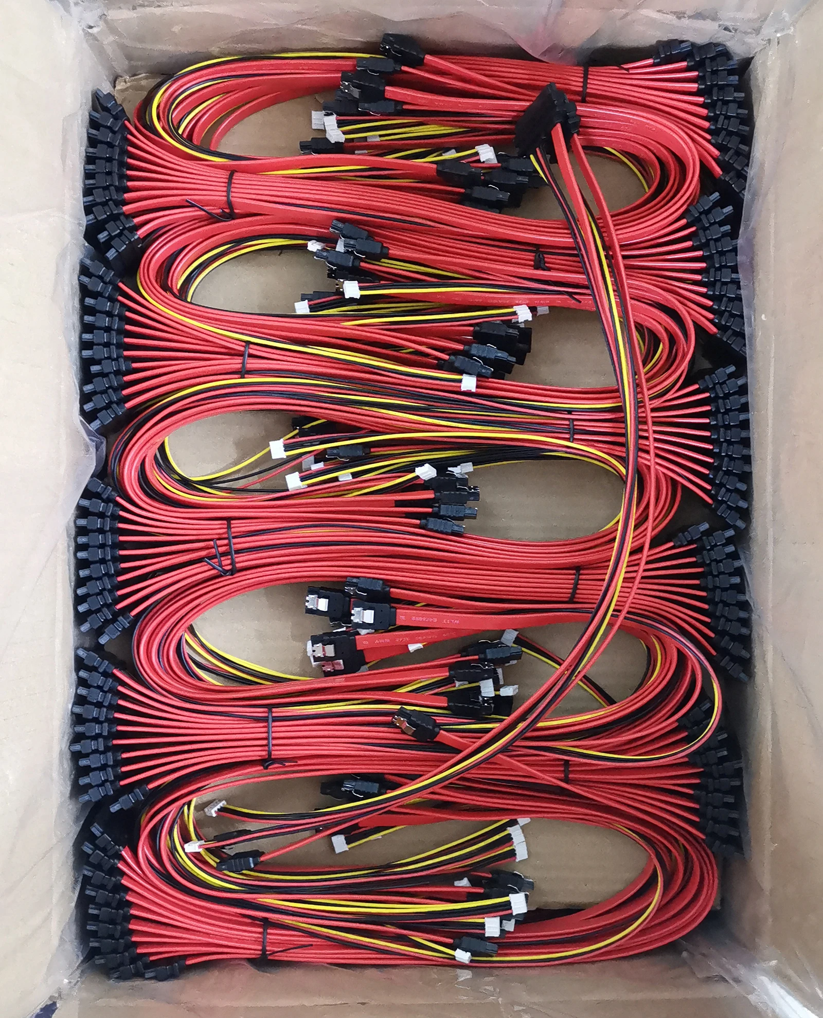 Factory Custom Sata 22pin Female To Sata 7pin+4pin Hsg Power Cable ...