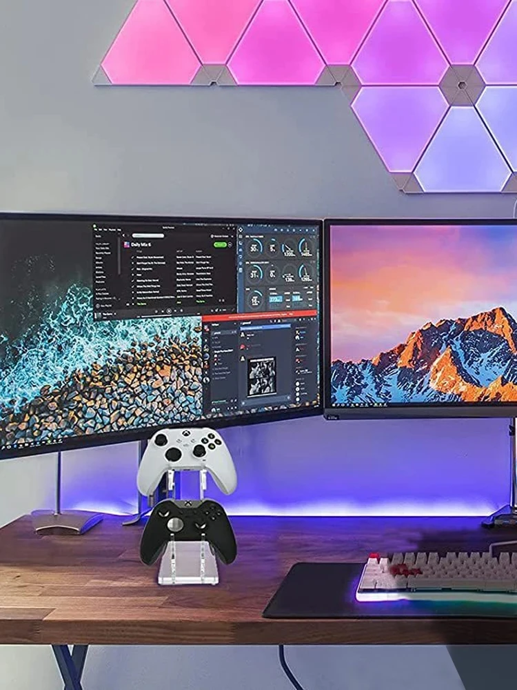 Data Frog Universal Dual Controller Stand Blue For Ps5/ps4/ps3 Desk ...