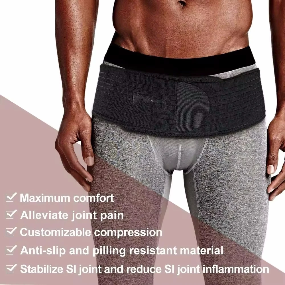Sacroiliac Si Joint Hip Belt Lower Back Support Brace For Women Pelvic ...