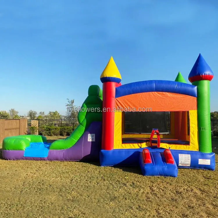 Commercial Grade Jumping Inflatable Bouncy Castle Combo Jumper Backyard ...