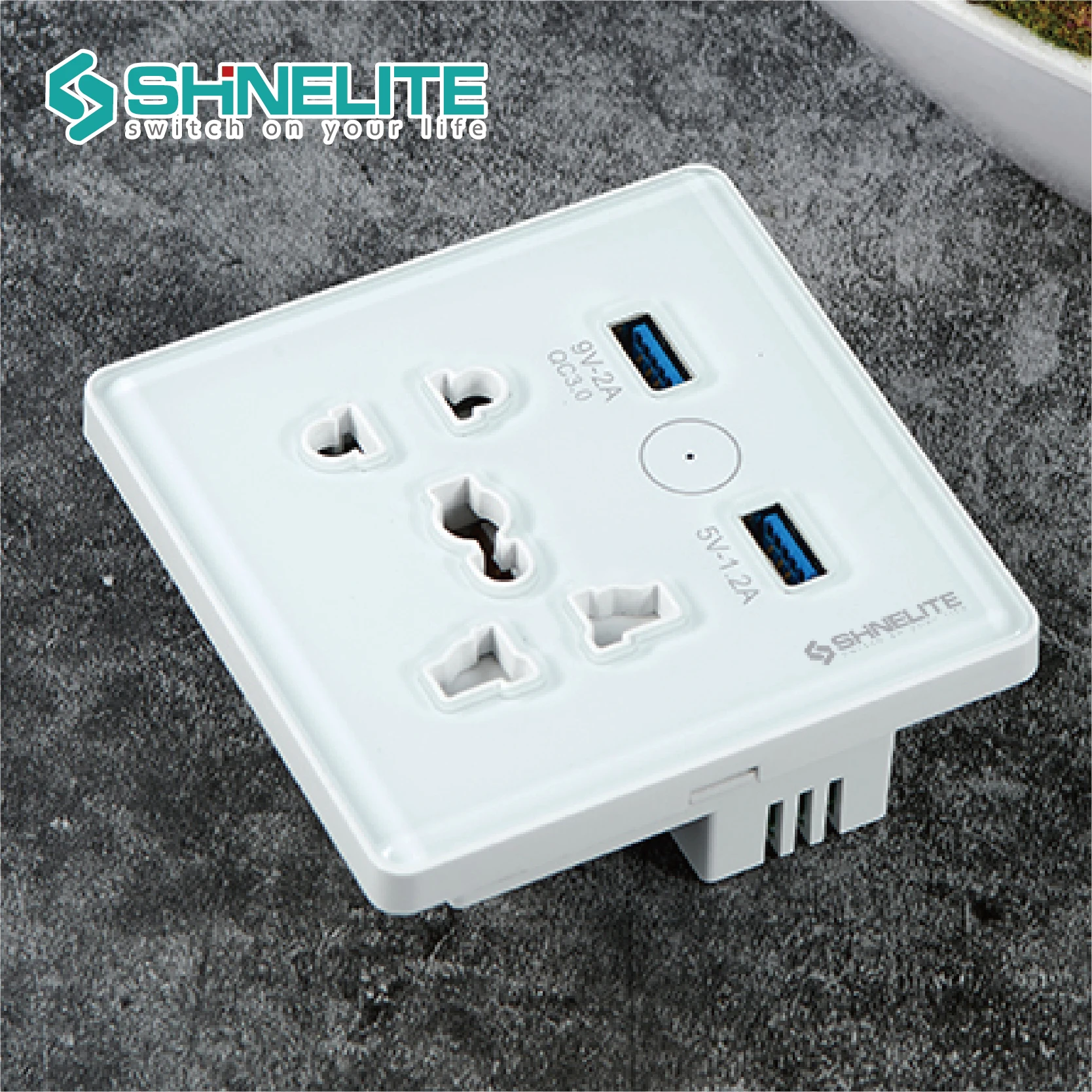 Smart Socket Switch 2usb Wifi Zigbee Tuya Socket Smart Home Oem Odm ...