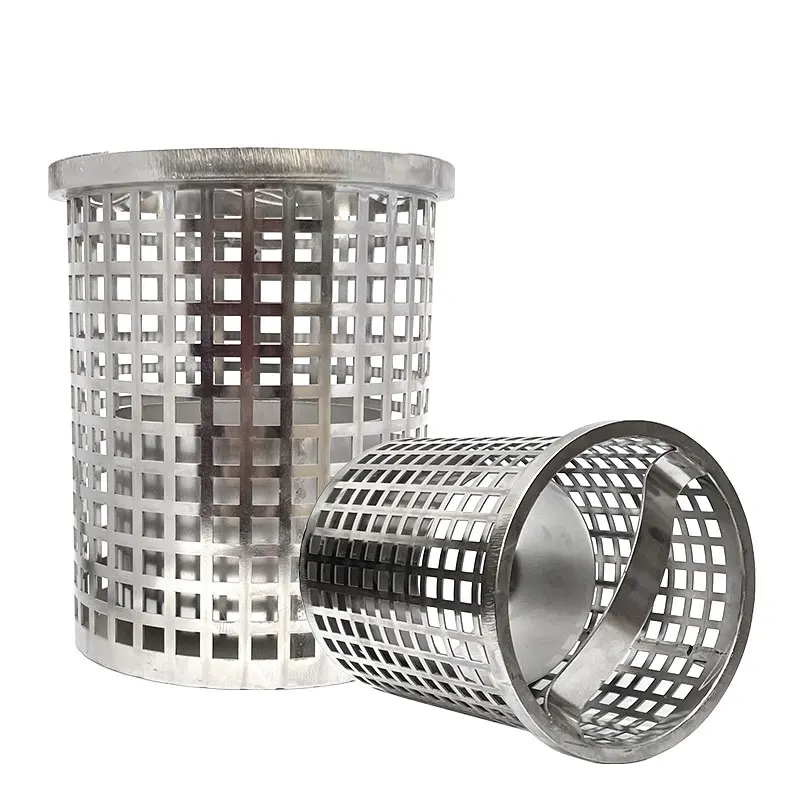 Angle filter screen right angled 100mm flanged mesh screen filter ...