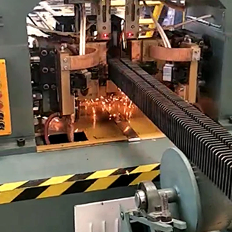H Type Fin Tube Welding Machine with Servo Motion Control Engine Core ...