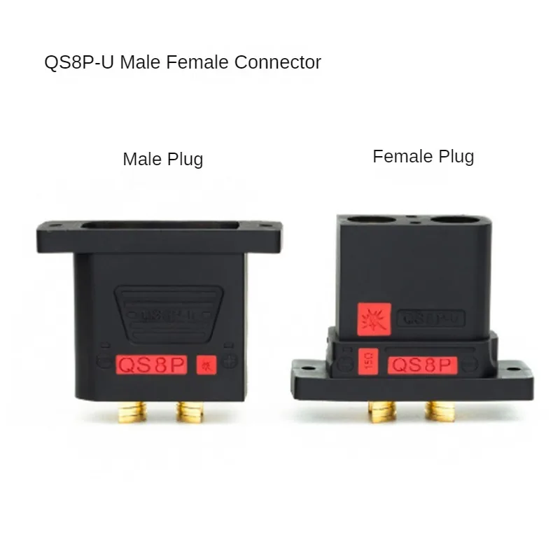 Qs8p-u Plug For High-current Electric Motorcycle Rc Model Drone Energy ...