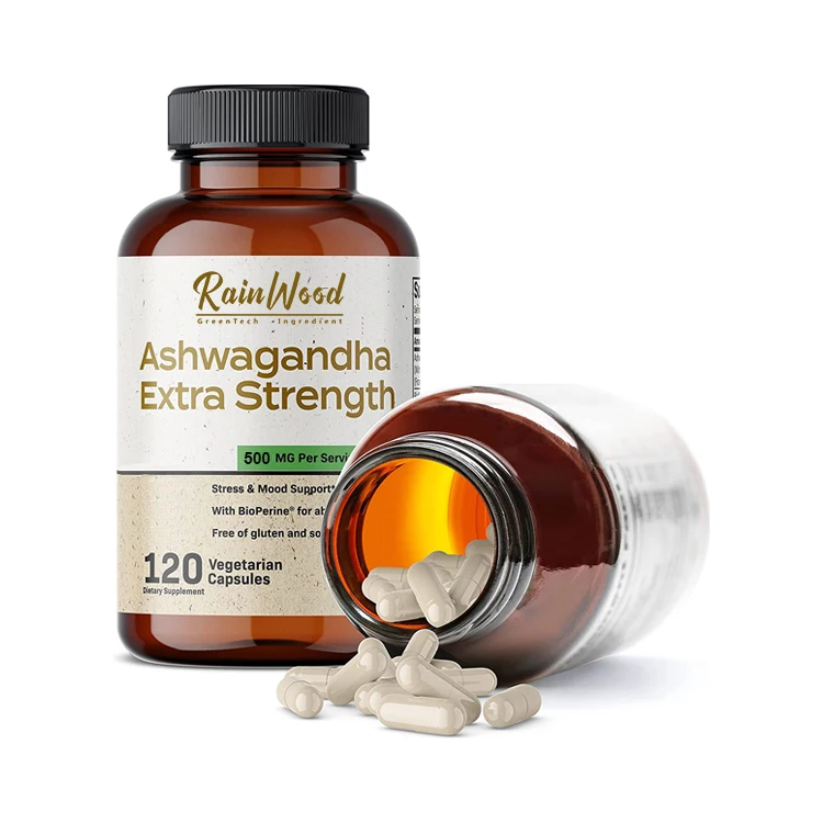 Haccp Pure Organic Withanolides 10% 500mg Ashwagandha Root Extract ...