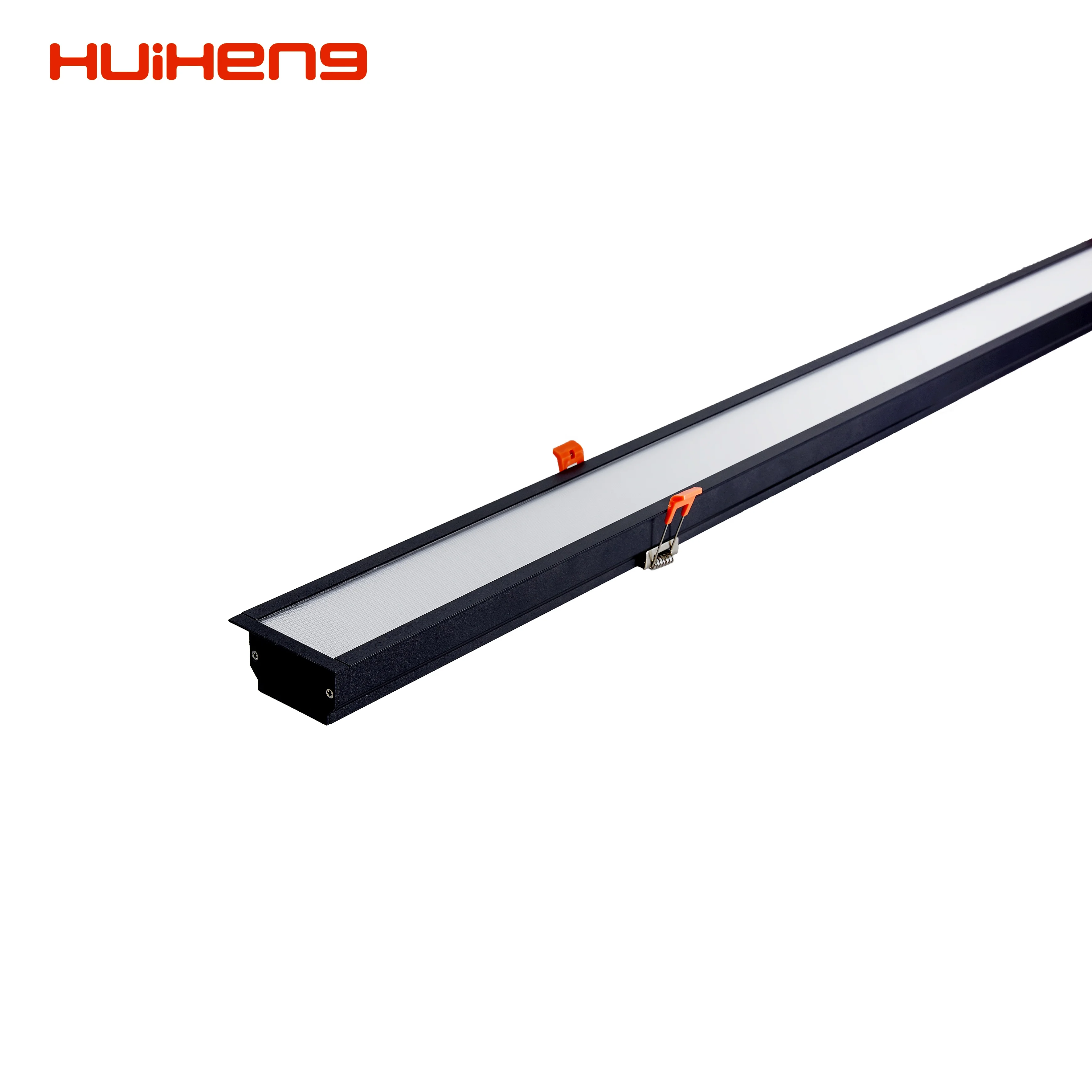 Linear Pendant Light Embedded 1200mm Aluminum Modern Office Meeting ...