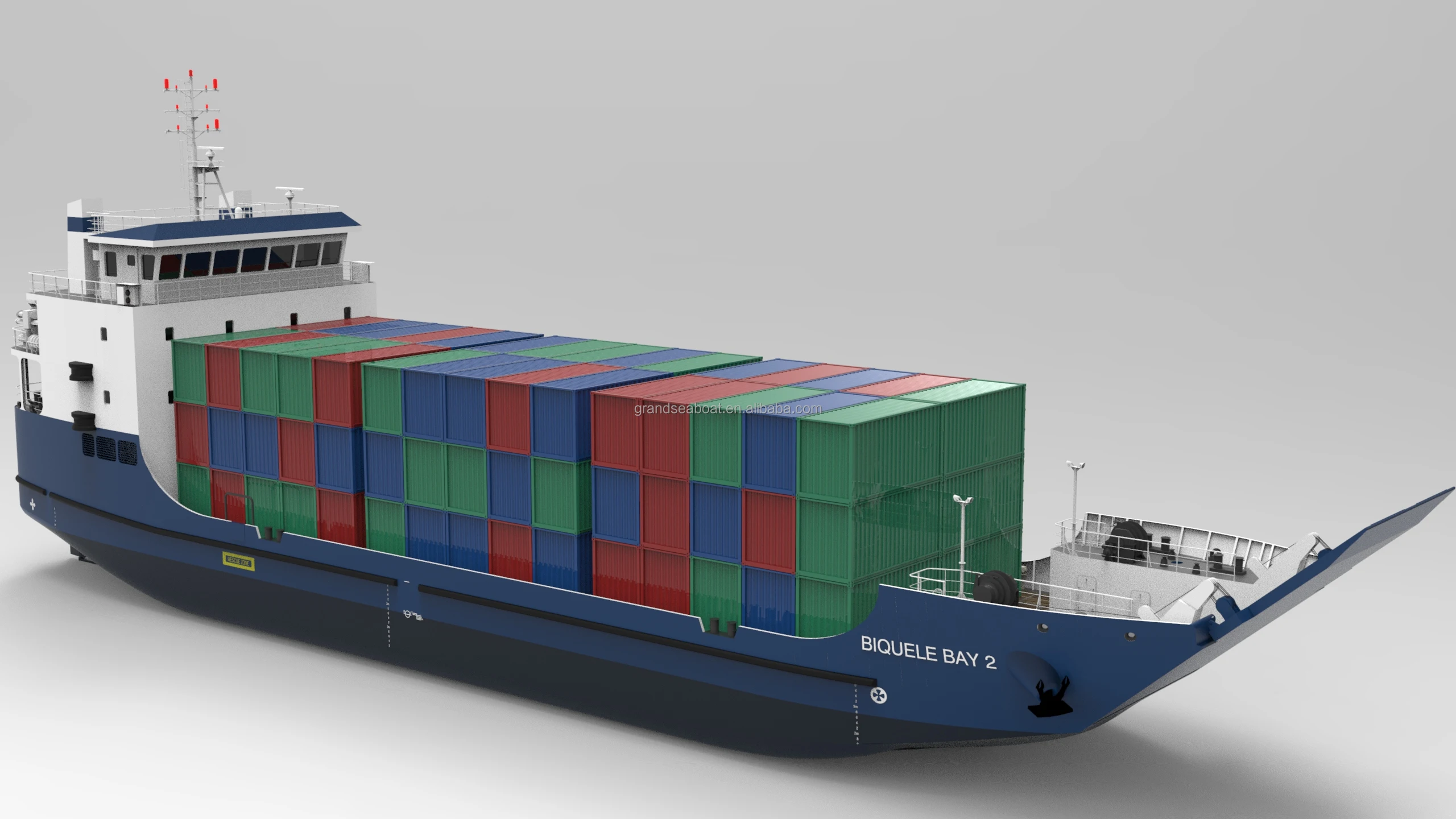Grandsea 42m Steel Hull RORO Ferry Passenger Ship Car Ferry Double ...