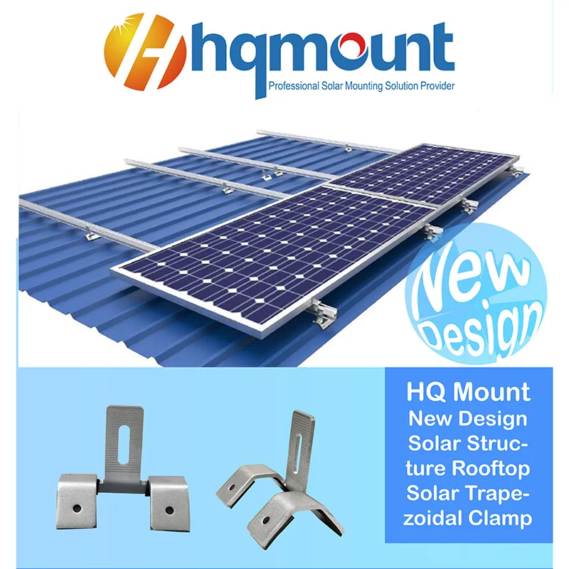 Universal Solar Power Mounts Standing Seam Tin Roof Clamp For Solar ...