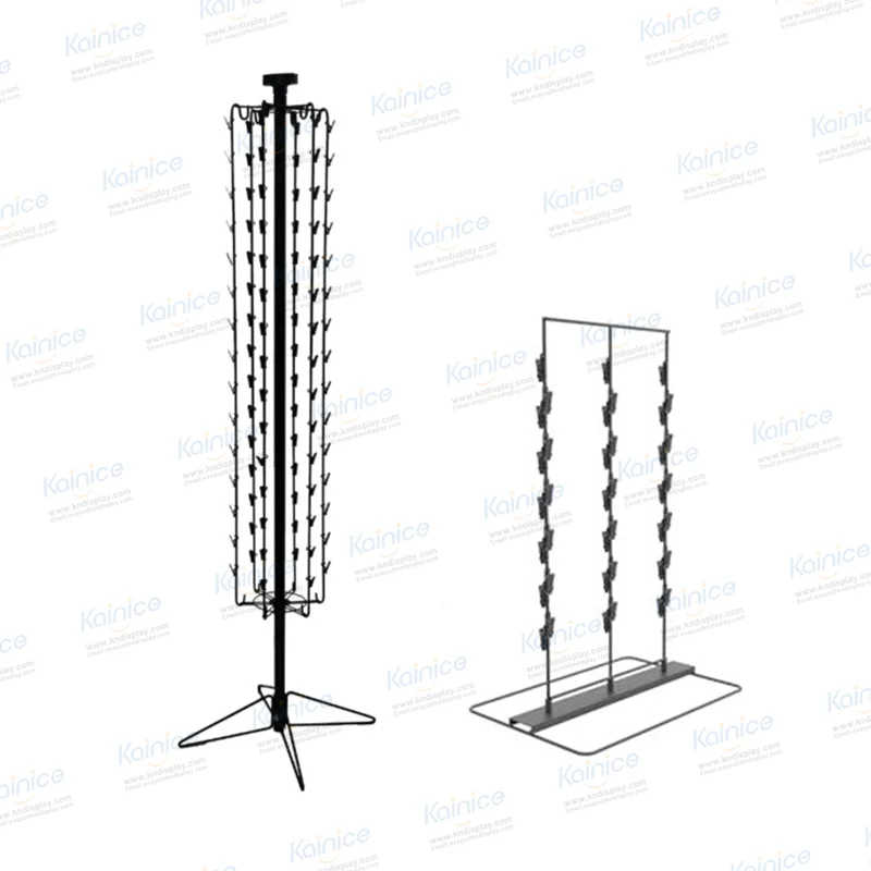 Kainice Wholesale Metal Wire Floor Rotating Potato Strip Chips Snack ...