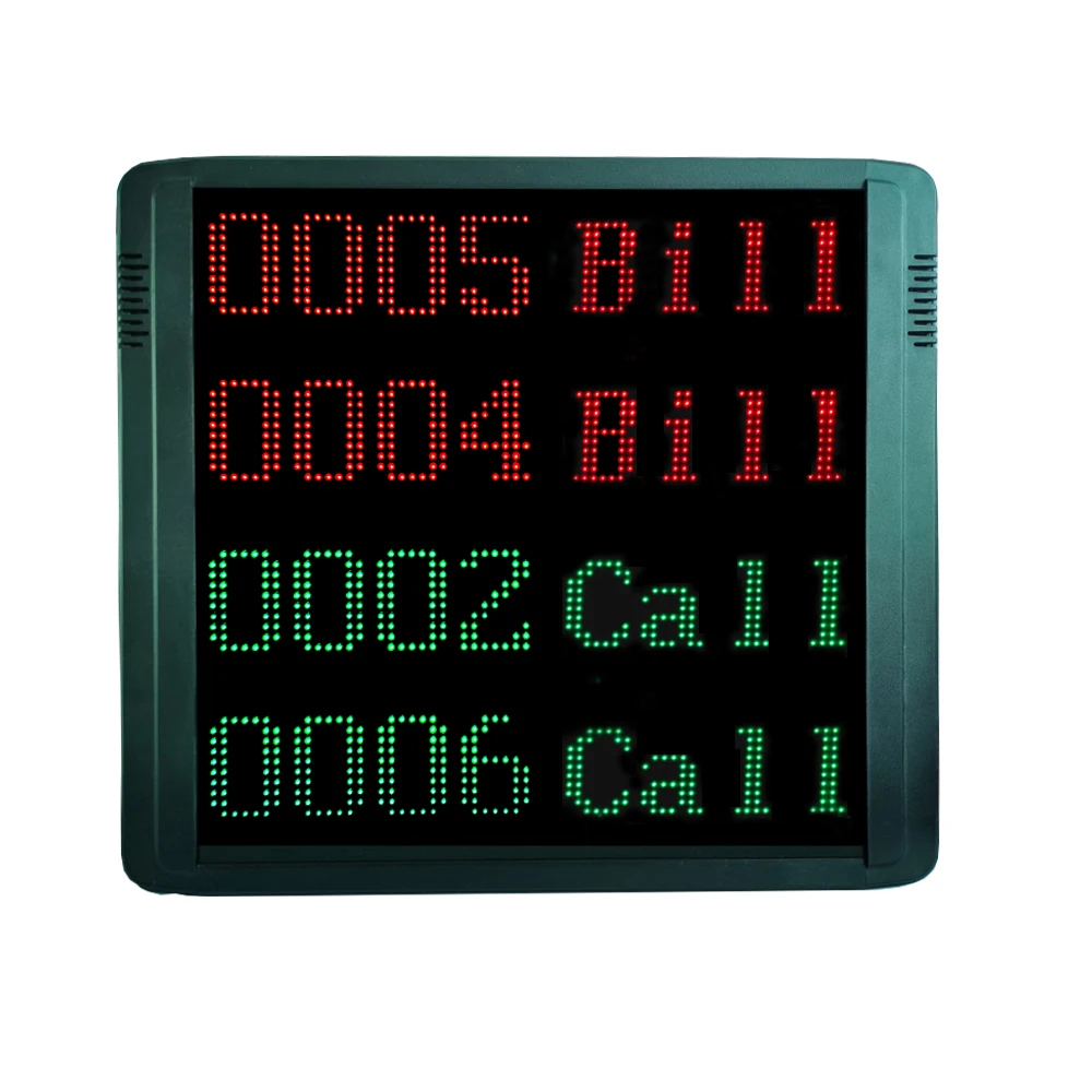 433.92MHz Electronic Number Display Receiver for Restaurant Voice ...