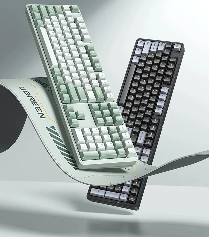 Ugreen Wired Gaming Keyboard - 108 PBT Keycaps & Anti-ghosting