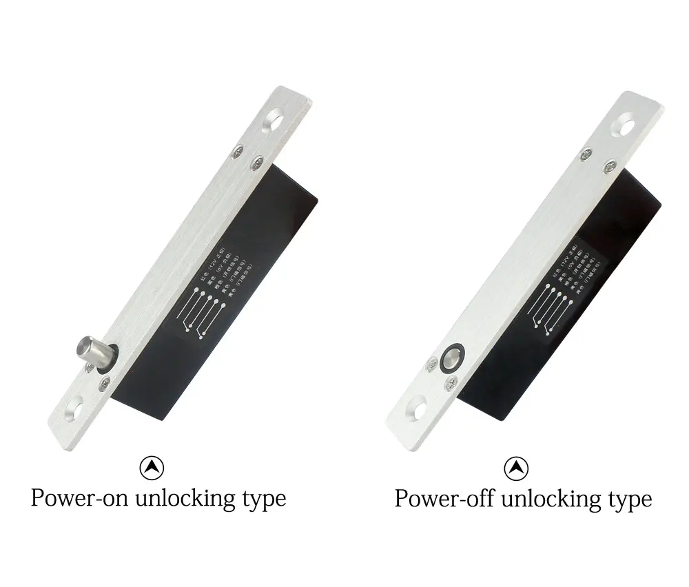 Ultra Small Electronic Bolt Lock DC12V Mini Normally Open Normally ...