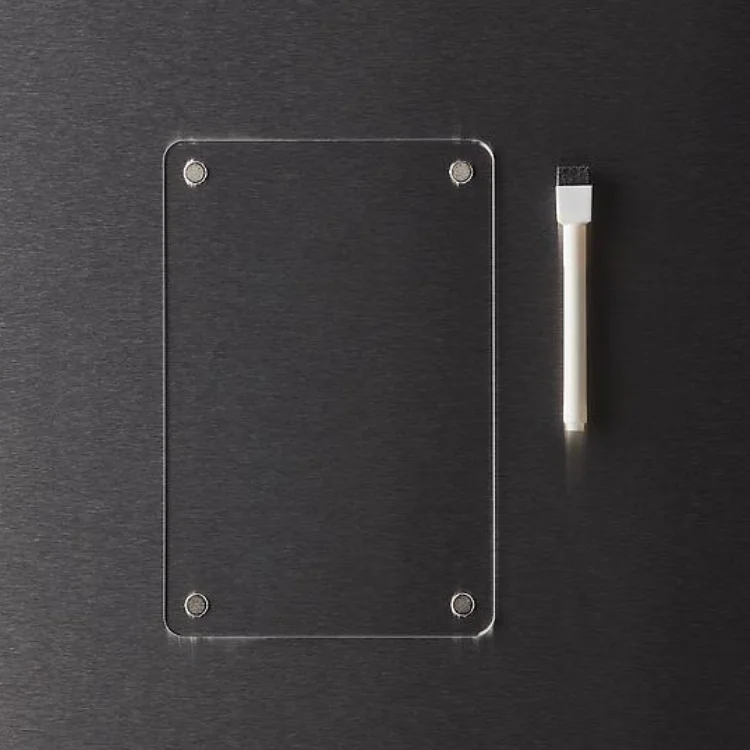 Modern Eco-Friendly Clear Acrylic Fridge Note Board Magnetic ...