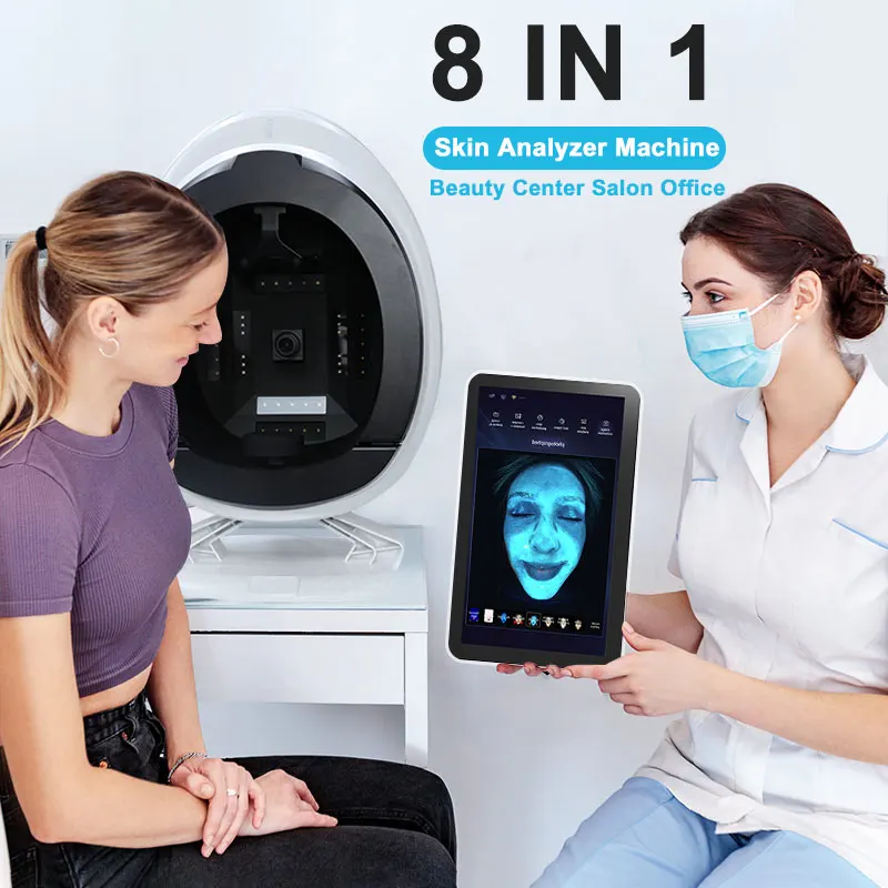 High Pixel Portable 3d Skin Analyzing Machine Face Scanner Diagnosis ...