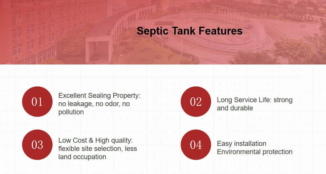 Large Integrated Sewer Septic Tank /bio Septic Tank With Sewege ...