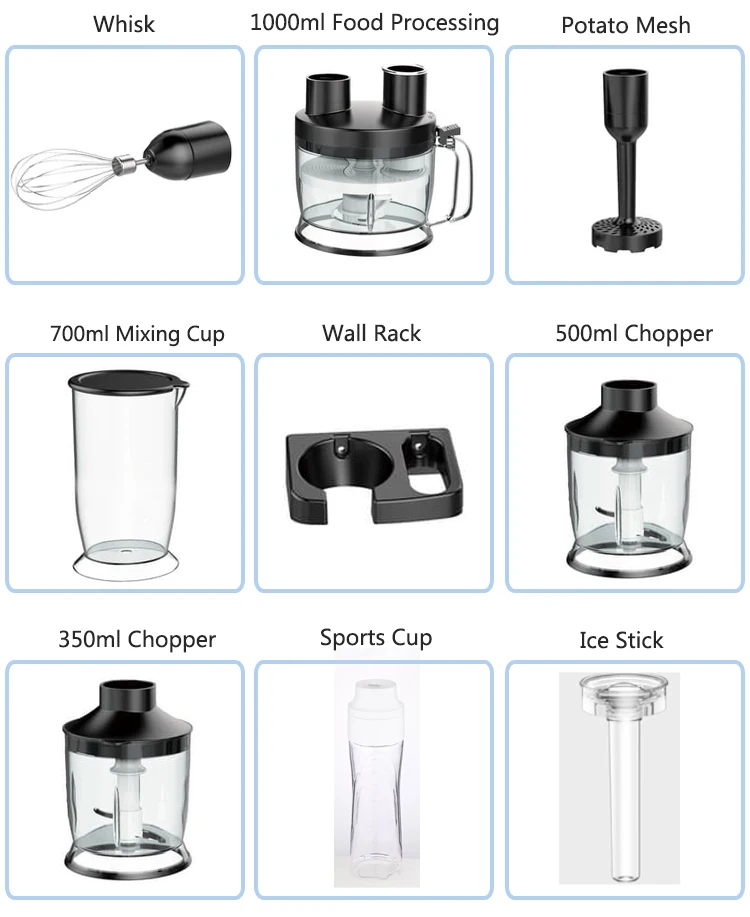 Portable Long Stick Blender Hand Blender Portable Electric Hand Stick ...