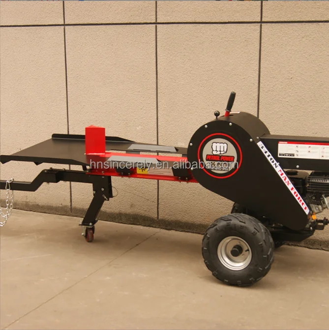 15T Kinetic Electric Log Splitter - 2200W Gas Engine, Suitable for ...