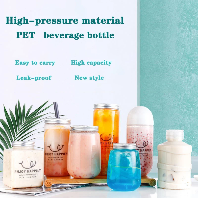 Custom Recyclable Transparent 200ml 350ml Star Shaped Milk Tea Plastic ...