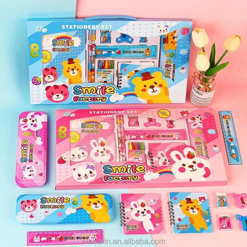Wholesale Complete Cheap Cartoon Multifunction Kids School Stationery ...