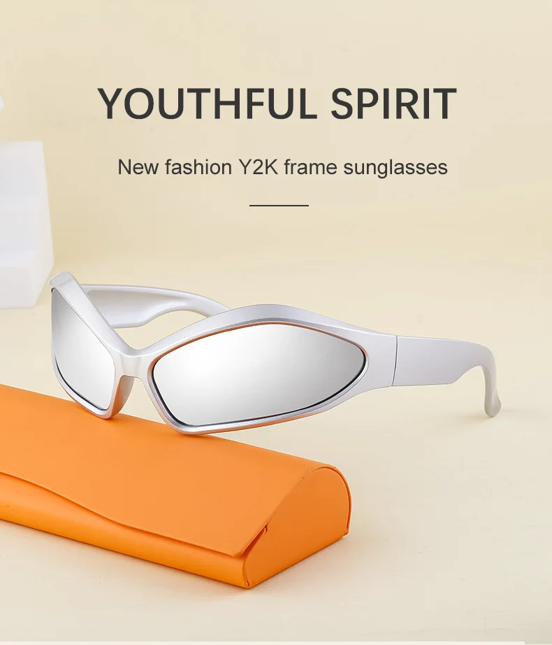 Hot Selling Eyeglass Frames Sunglasses Y2k Cycling Sports Sunglasses ...