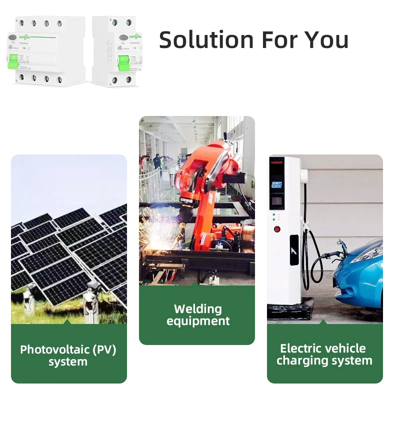 RCCB RCD DC Electric Vehicle EV Charging Pile Residual Current Breaker ...