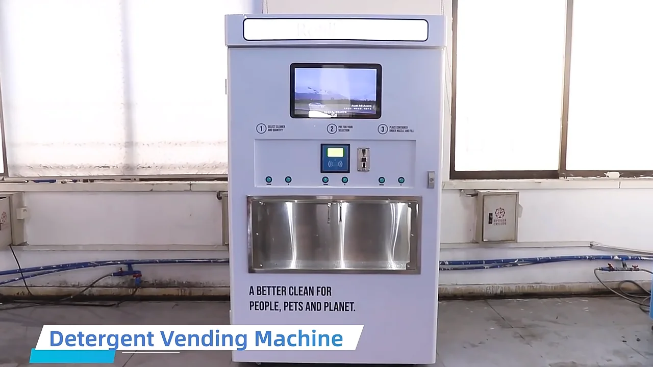 Dispensador De Liquid Detergent Dispencing Mquina Detergente Vending ...