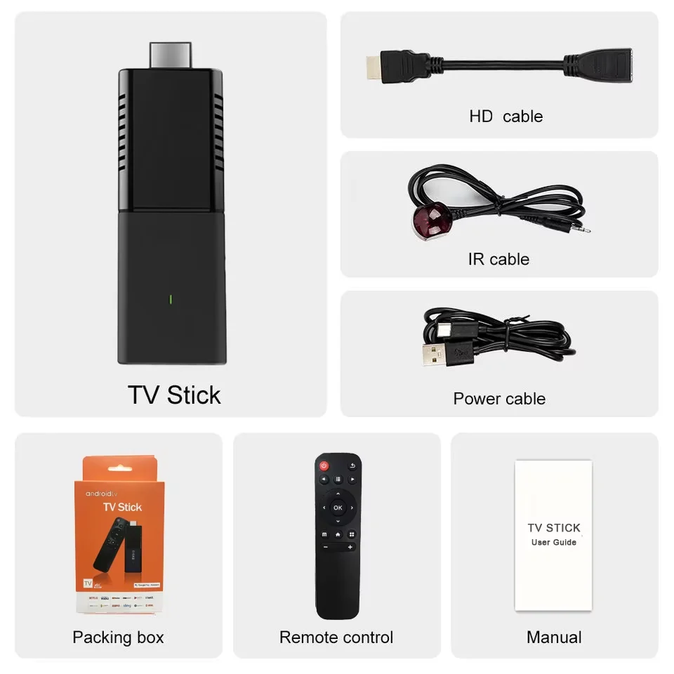 Factory Discount Android 15.0 TV Stick, Amlogic S905L Quad Core, 4K ...