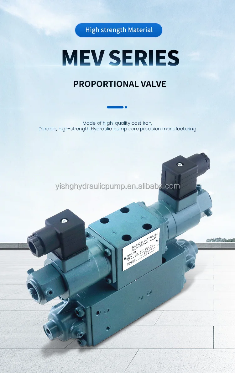 MEV Series Proportional Valves for Injection Molding