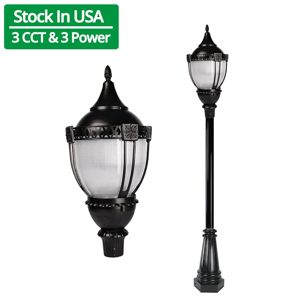 US Warehouse Acorn LED Post Top Lights - Versatile & Durable