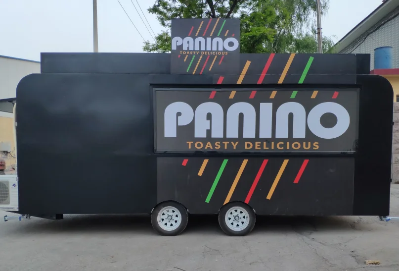 TUNE Promotional Outdoor Mobile French Fries Food Truck Trailer With ...