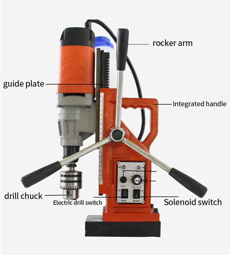 Drill Machine 50mm Mag Drill 38mm Mag Base Drill for Machine Tool
