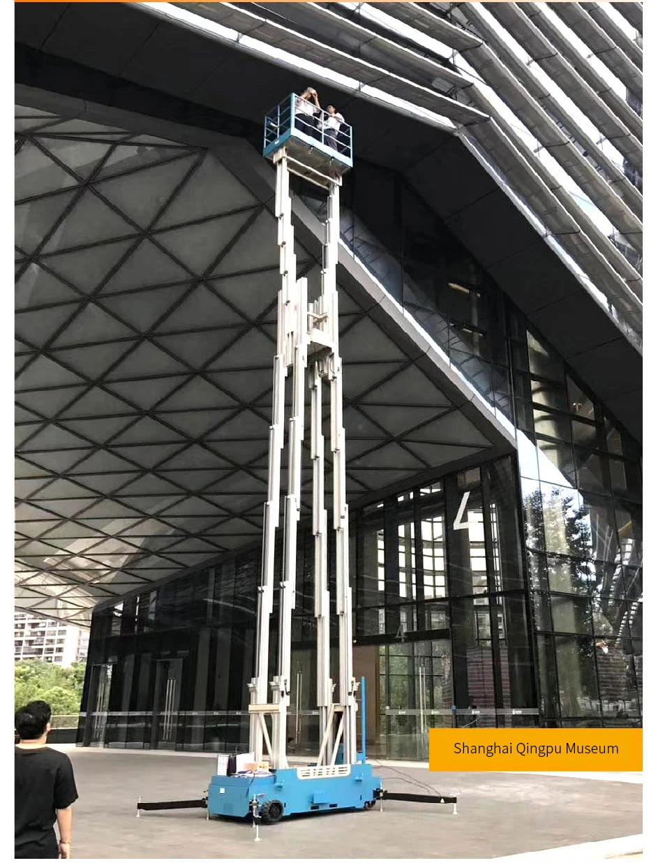 Fully Self-propelled Scissor Lifts Electric Elevator Manual ...