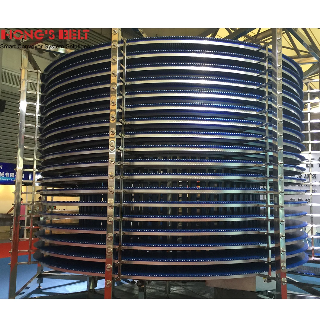 Hongsbelt Spiral Conveyor Bread Spiral Cooling Tower Spiral Cooling ...