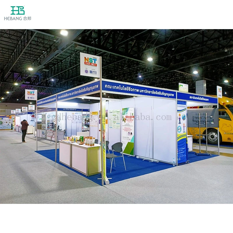 Aluminum Frame Modular Exhibition Booth For Trade Show With Customized ...