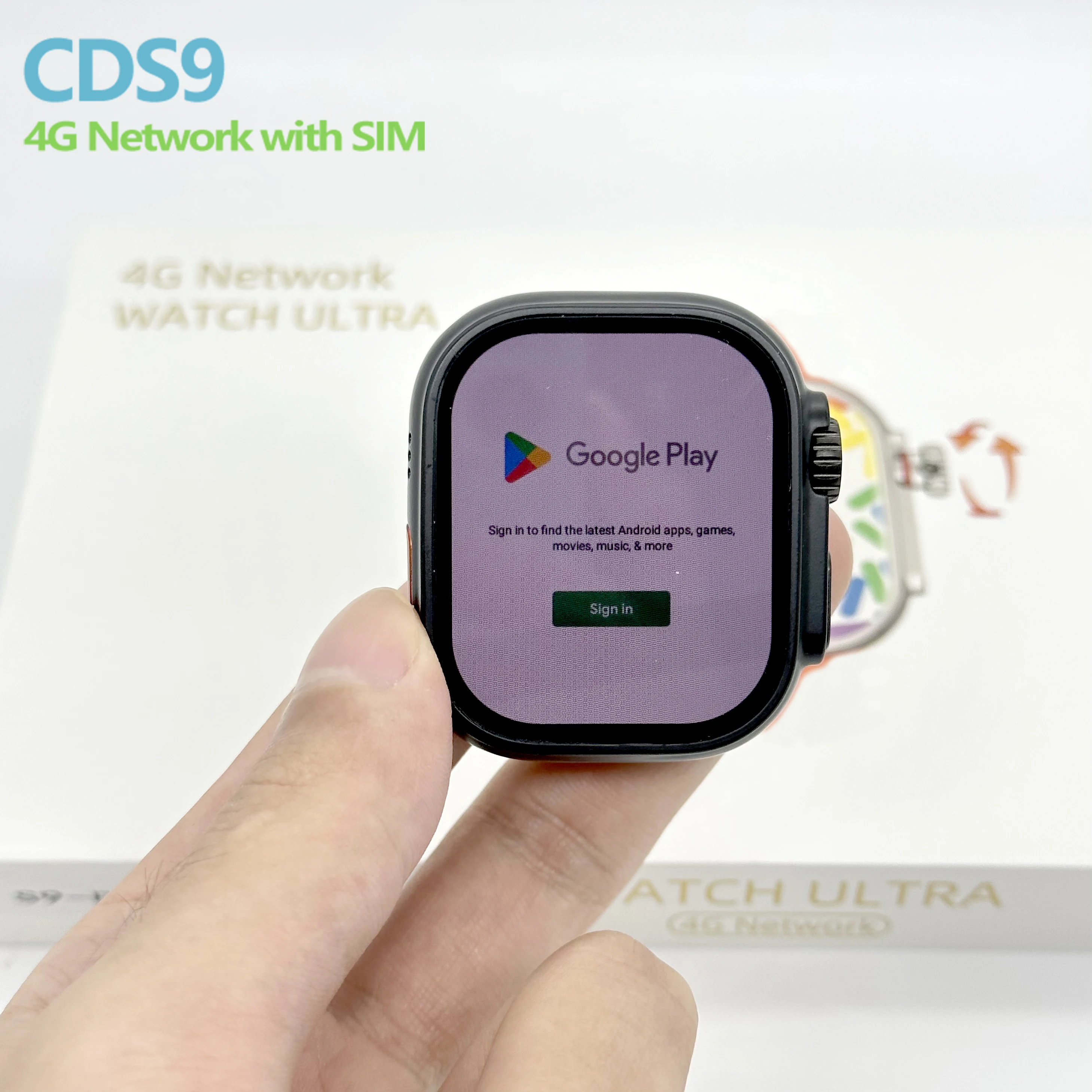 Android Cds9 Amoled Tft Screen Smart Watch Sim Card Slot With 180 ...