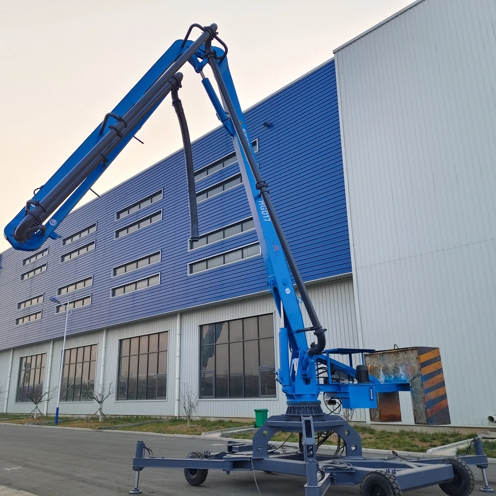 JIUHE Concrete Placing Boom Spider Distributor for Sale in Cambodia ...