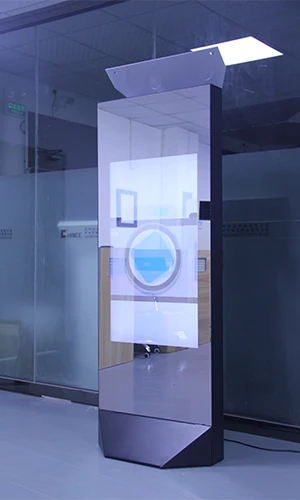 70 Inch Magic Mirror Photo Booth 43 Inch LCD Touch Screen Monitor Selfie Machine Kiosk Flash ...