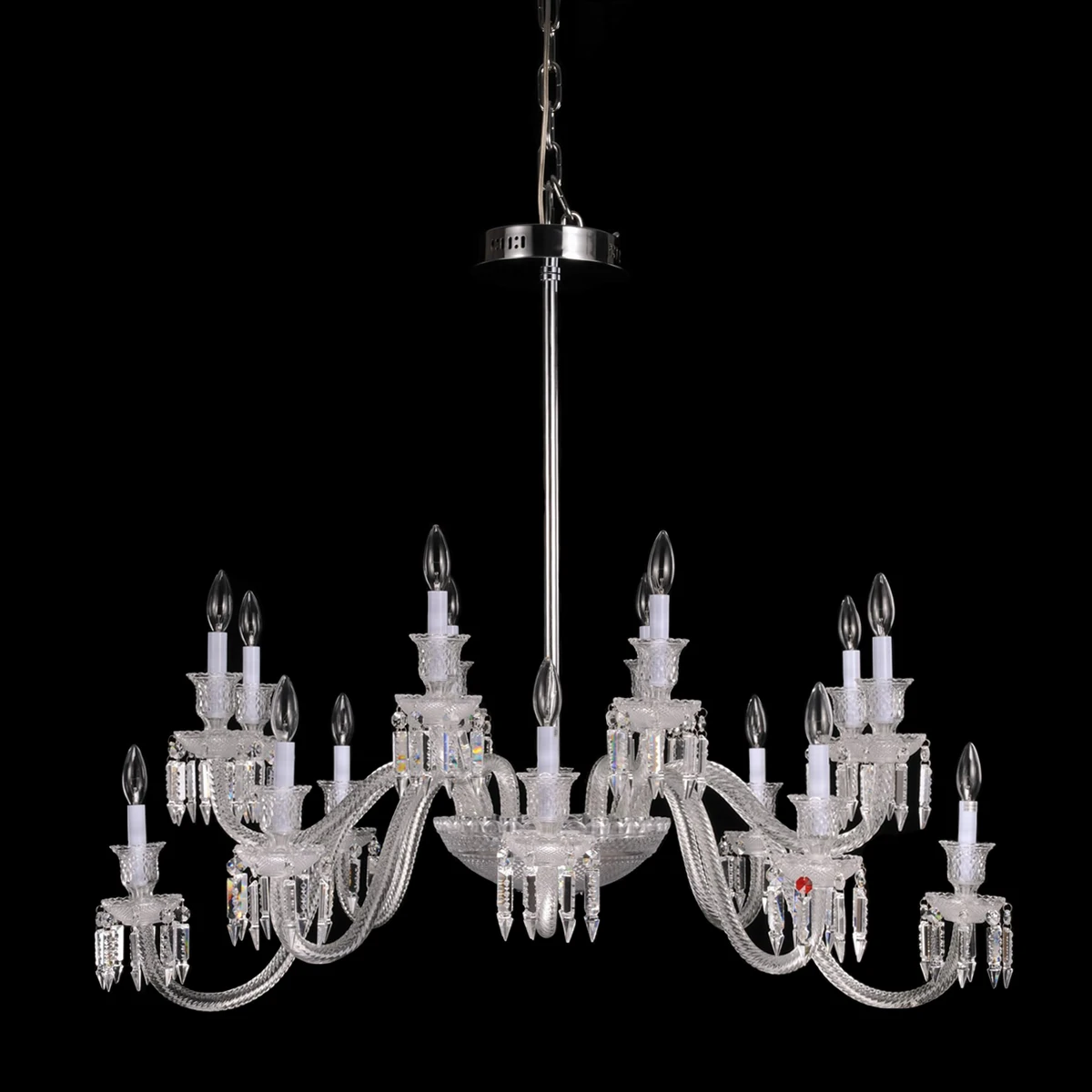 Purple Color Candelabra Single Modern Crystal Candelabra Menorah ...