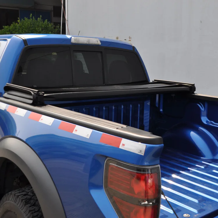 Custom Pick up Truck Soft Vinyl Tri Fold Tonneau Cover