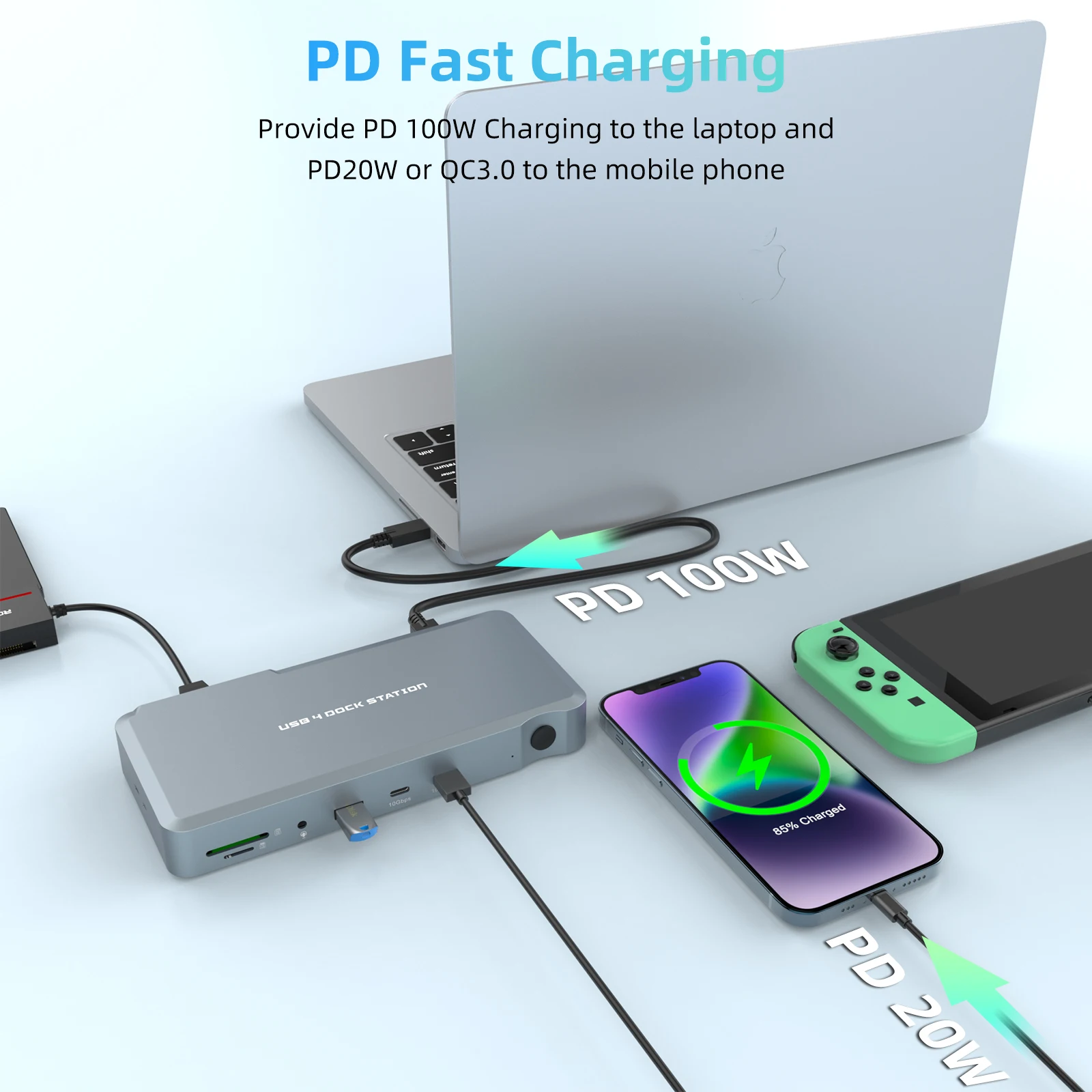 Oem Logo 15 In 1 Switch Usb 3.2 Gen 2 Hd.mi 7680x4320 30hz High Speed ...