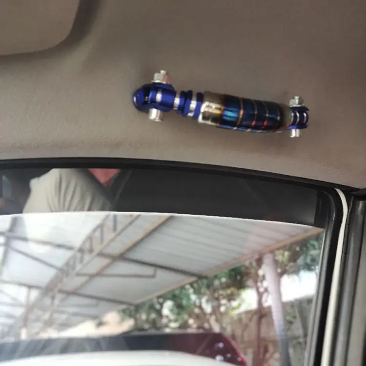 JDM Titanium Car Interior Grip Roof Handle Aluminum Grab Handles