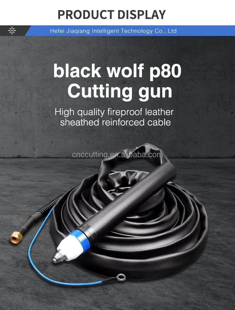 Black Wolf P80 Plasma Cutting Torches - Durable & Efficient