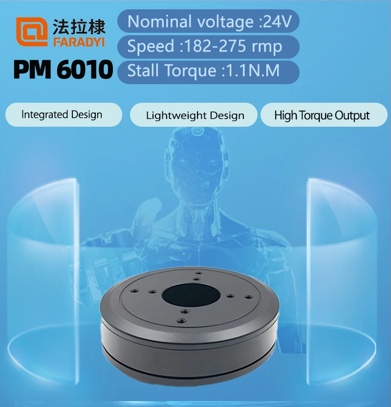 Faradyi Brushless DC Direct Drive Motor - High Torque & Efficiency